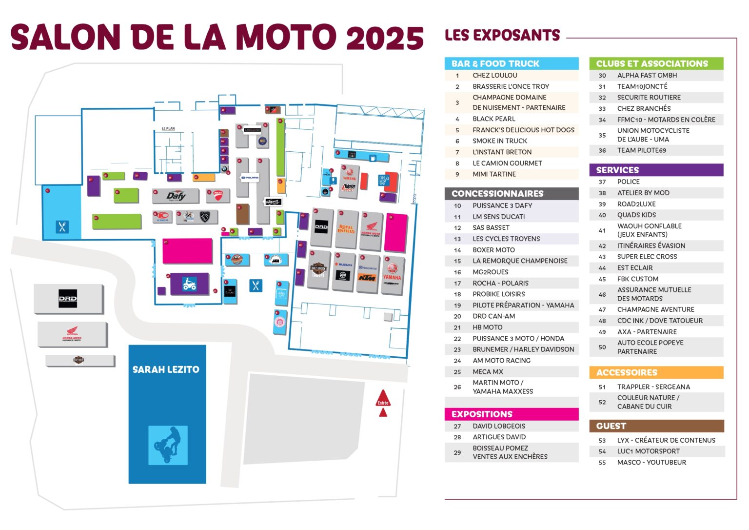 Salon de la moto, du quad et du scooter - Le Cube Troyes